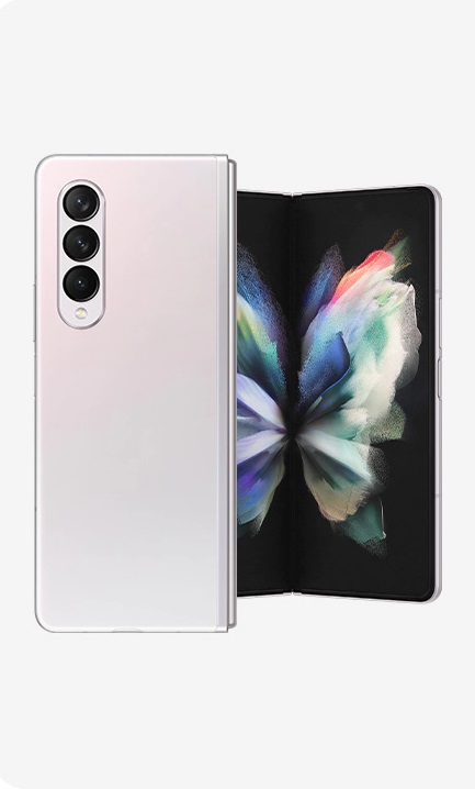 Samsung Galaxy Z Fold3, 5G, 256GB 12GB Ram, Phantom Silver – Ayoub Stores